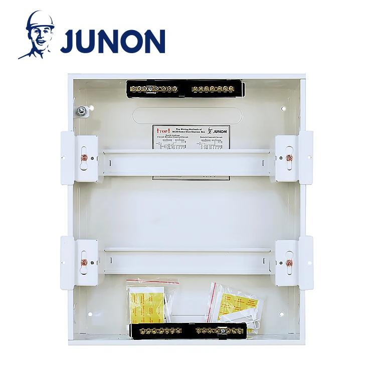 IP40 Indoor Home Electrical Power MCB Box 24 Way Distribution Flush ...
