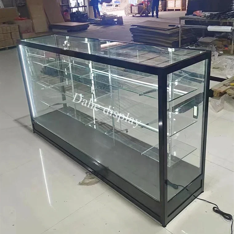 Tobacco Shop Furniture Display Counter Wide Application Short Cabinet ...