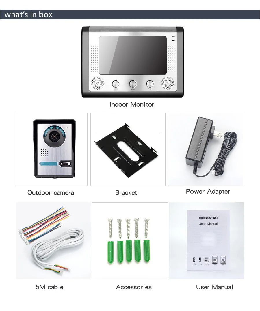 Alibaba.com: 7 Inch Android Wireless Commax Wifi Tuya 2 Wire IP ...