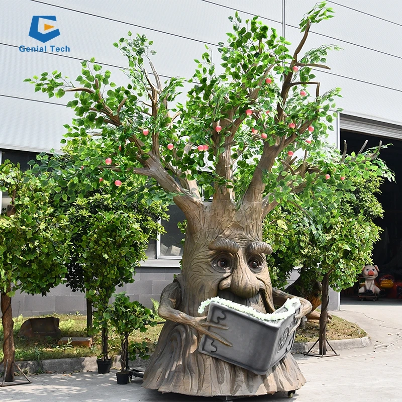 Lifelike Animatronic Talking Tree for Amusement Parks | Indoor ...