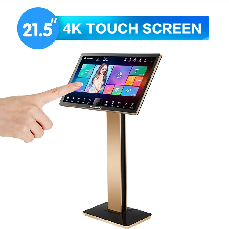 22" Wifi Touchscreen Jukebox 4T KTV Karaoke Player Set