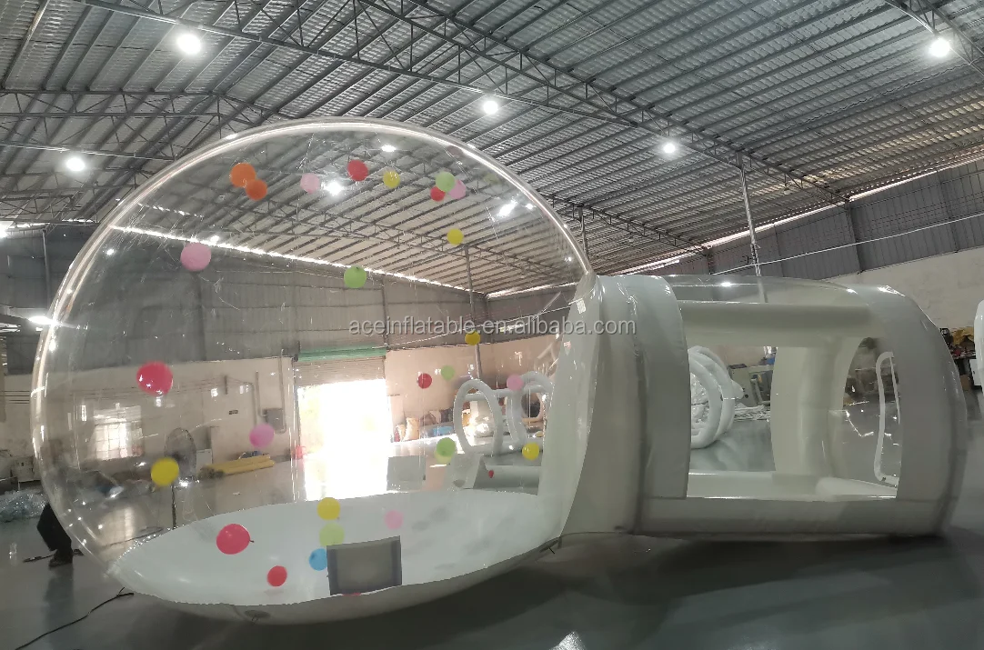 Bubble Bounce House Room Inflatable Clear Domes Kids Tebt Bouncy Tent ...