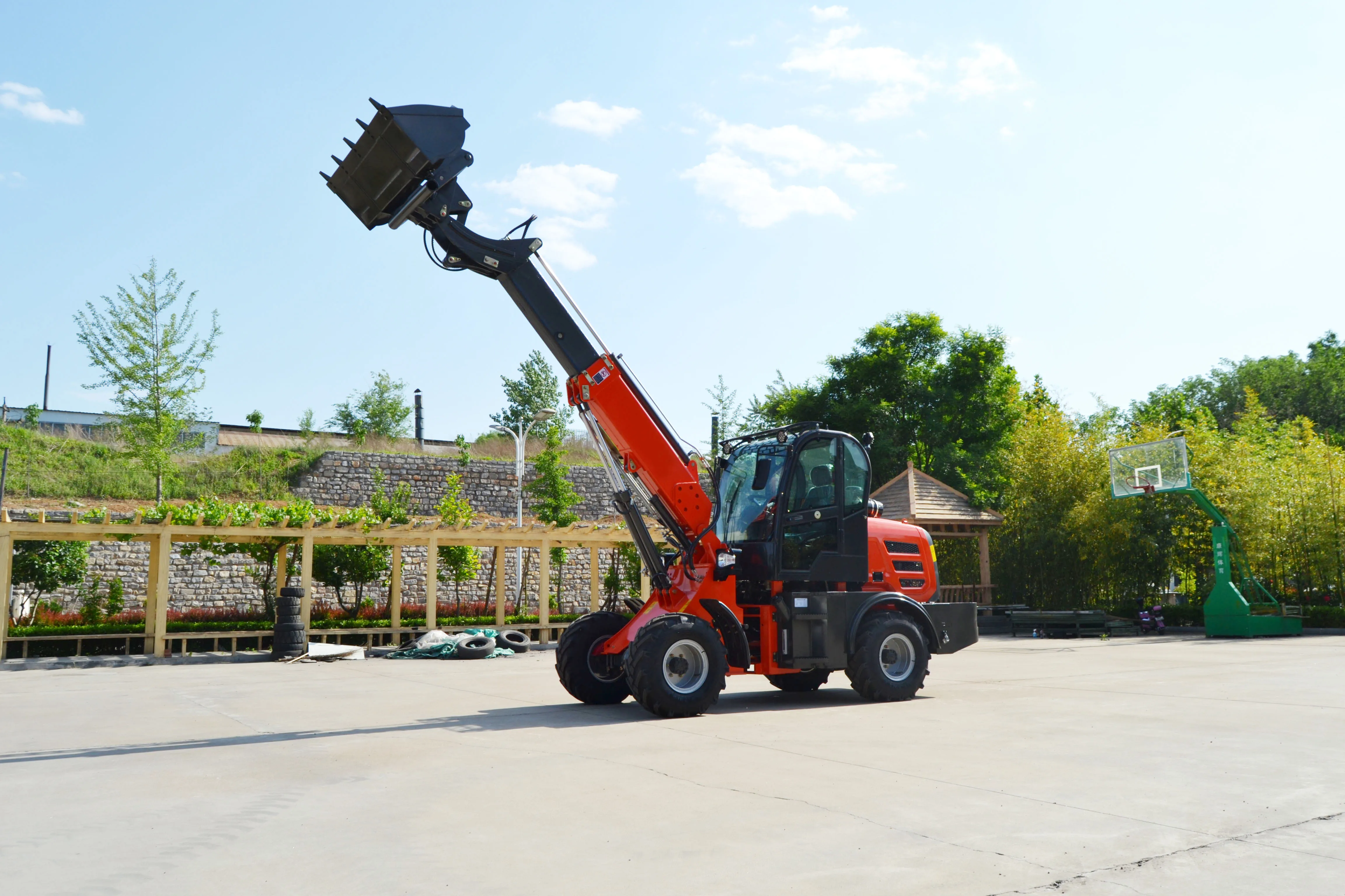1 / 1.5 / 2 / 2.5 / 3 / 3.5 / 4 Ton Telehandler Telescopic Boom ...