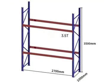 Heavy Duty Beam Shelves Stacking Rack & Shelves Pallet Racking - Buy ...
