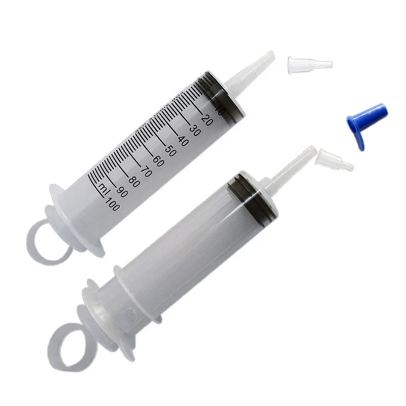 100ml Large Caliber Dispensing Syringe - Transparent PVC