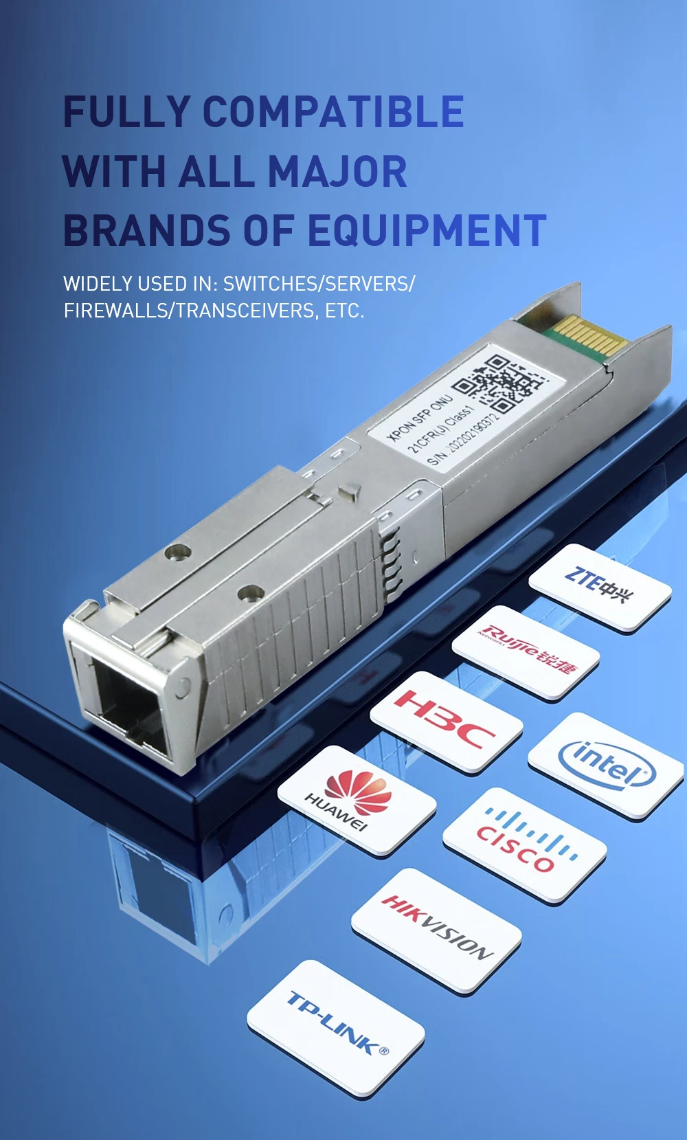 Xpon Stick Gpon/epon Sfp Ftth Fttx Fiber Equipment Easy Operation Pon ...