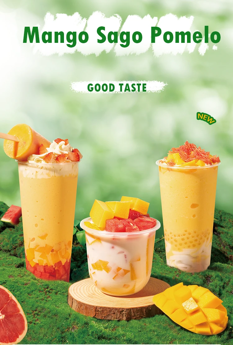 Mango Sago Pomelo Powder - Exclusive Bubble Tea Ingredient