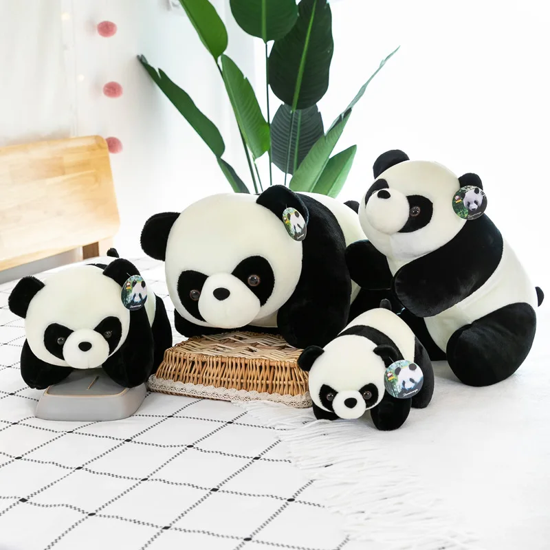 Soft Stuffed Panda Plushie - Cute Animal Toy from China