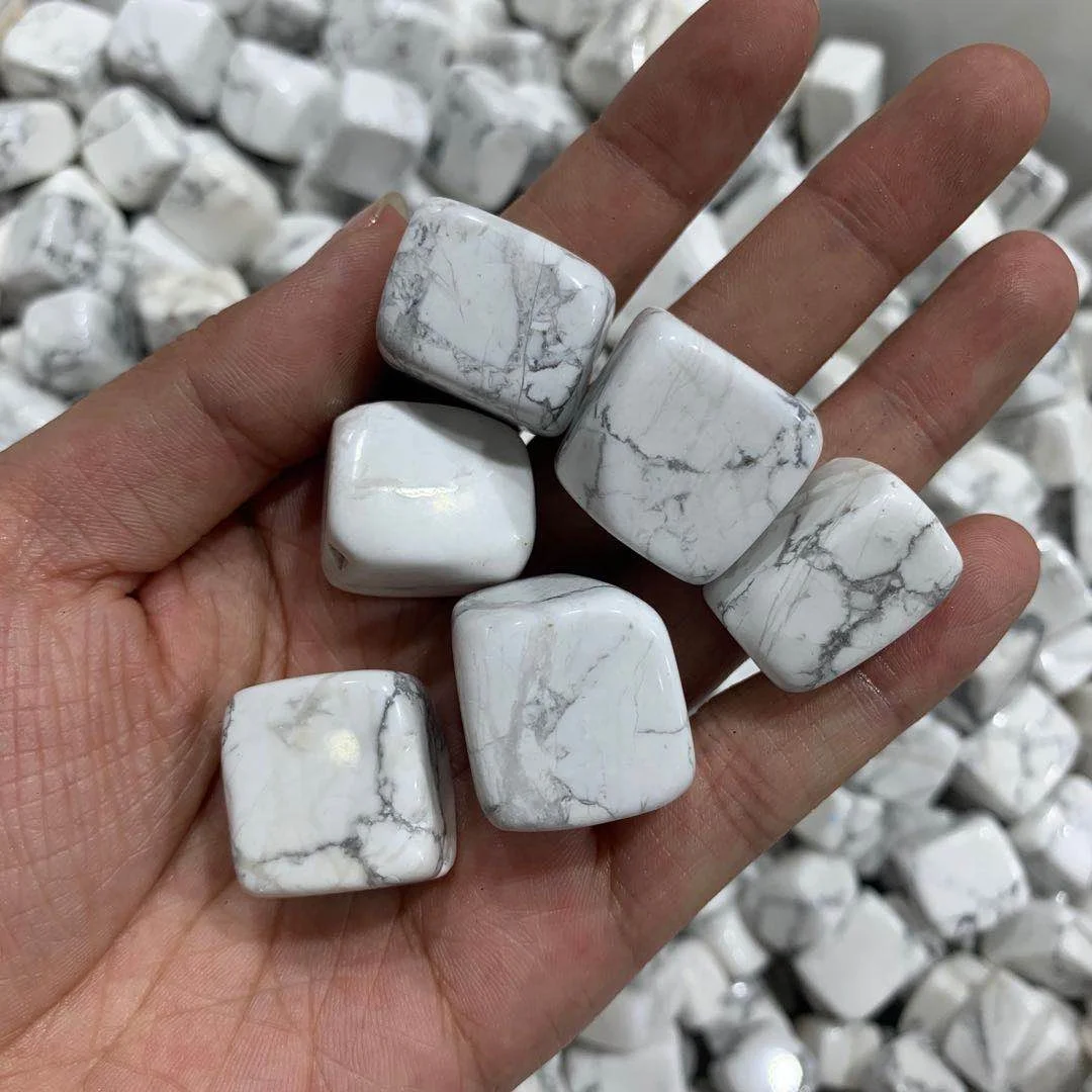 Home Décor Howlite Crystal Cube Howlite Polished 2cm cube Crystal Cube ...