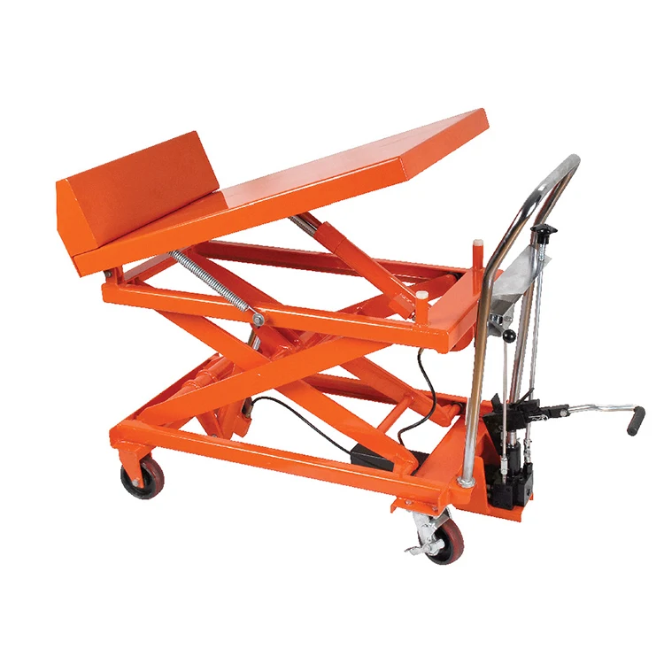 Lift Tables Safety Height Adjustable Manual Hydraulic Table Lifts For ...