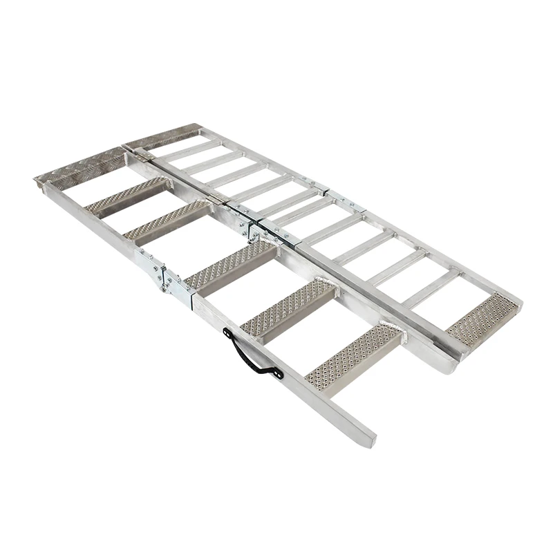 Motorcycle Tools Aluminium Folding Heavy Duty Portable Ramp Aluminium ...