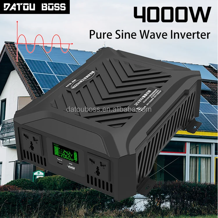 2024 DATOUBOSS 2000W True Sine Wave Inverter for Trucks, 24V DC to AC ...