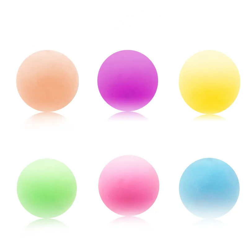 2022 Rainbowcolor Squishies Ball 3d Silicones Anti Stress Decompression ...