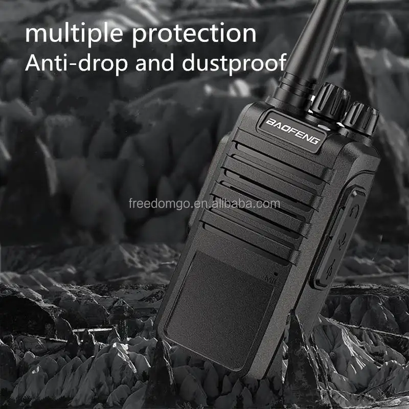 Baofeng Bao Feng Bf-m4 Uhf 400-470mhz 3000mah Radio Bf-m4 High Capacity ...