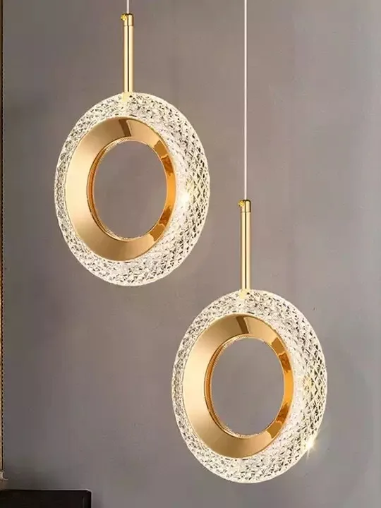 Modern Led Pendant Lights Indoor Lighting Bedroom Bedside Lamps Living ...