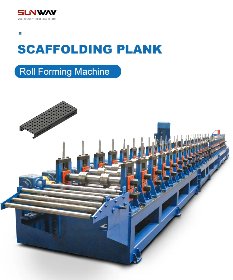 Automatic Metal Scaffold Plank Deck Rolling Forming Machine for ...