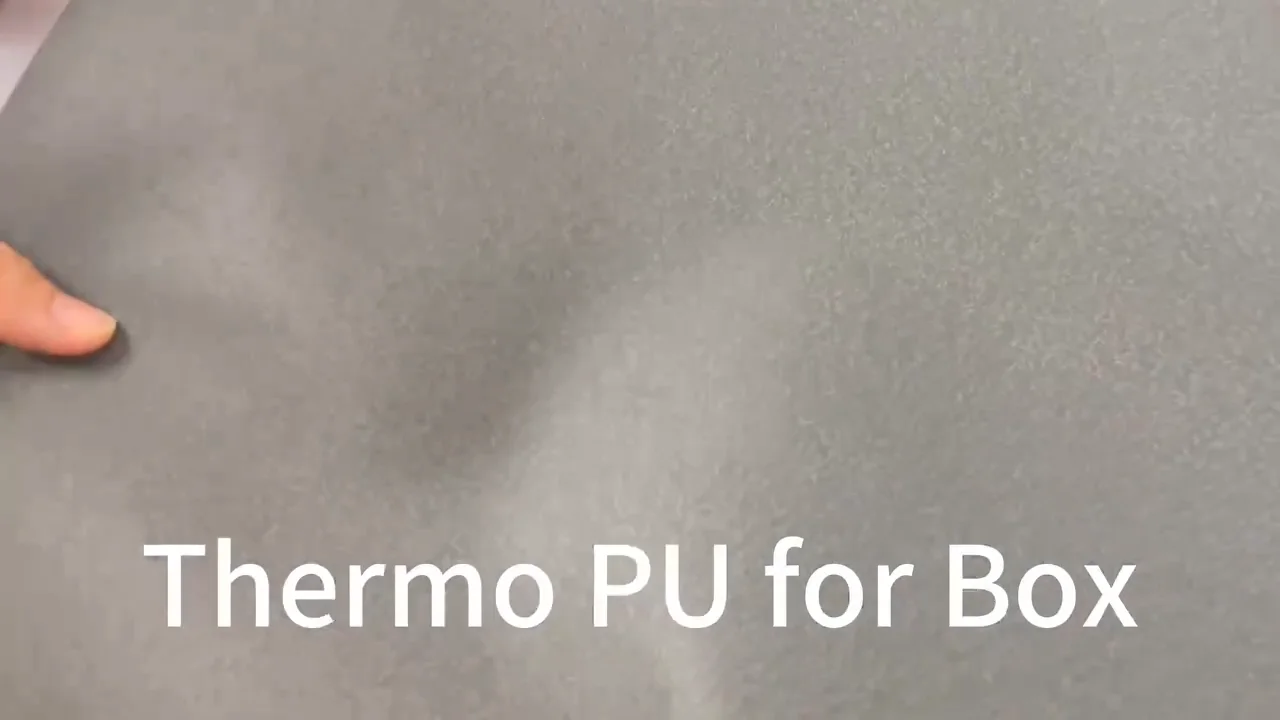 2024 New Trend Brown Series Heat-sensitive Pu Artificial Leather ...