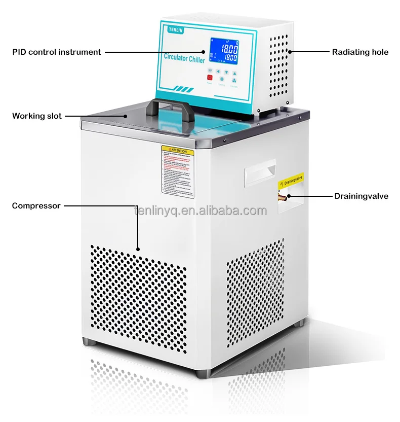 Lab Circulating Bath 20L - Precision Heating & Cooling