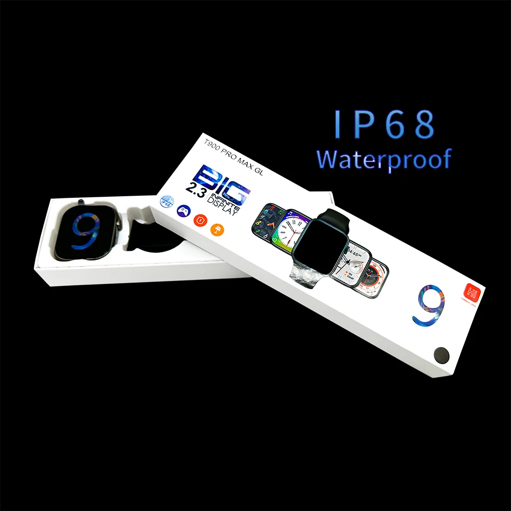 T900 Pro Max Gl Series 9 Smart Watch 2.3 Inch Fitness Tracker Montre ...