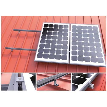 Roof Mounting System Solar Panels Support Aluminum Antirust Steel ...
