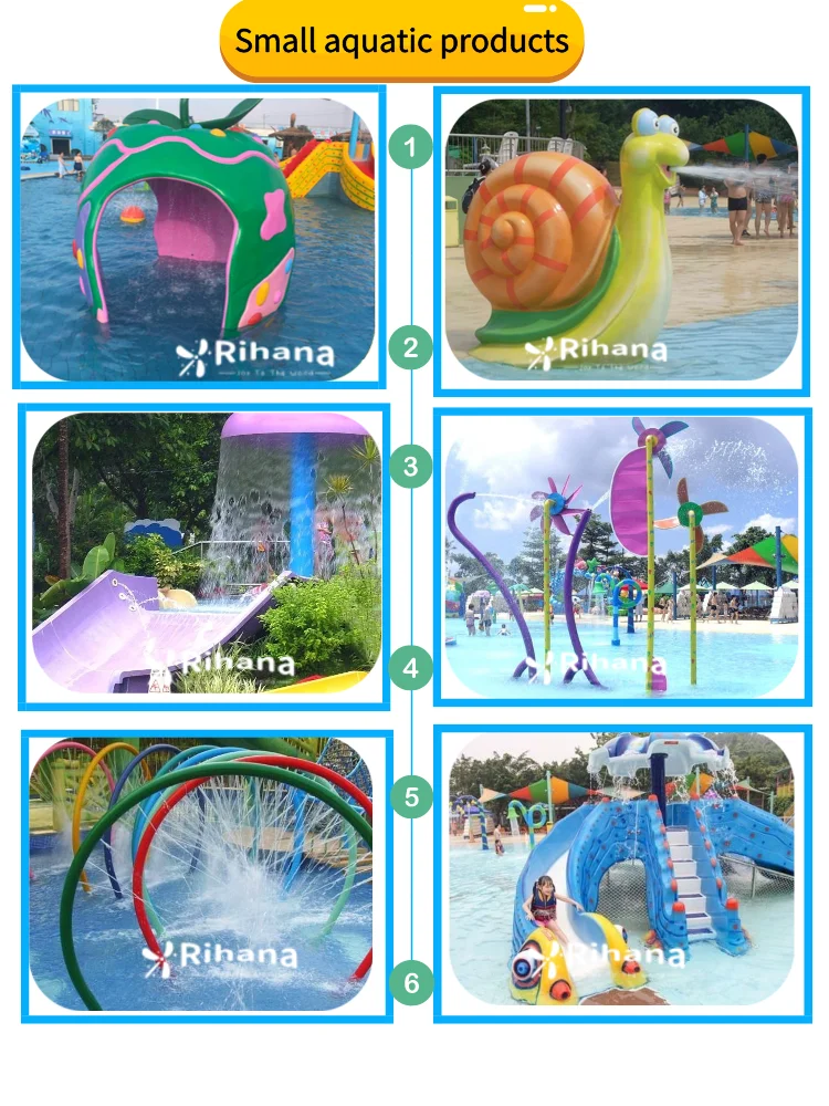 Designing Outdoor Aqua Park - Water Park Plan for New Project