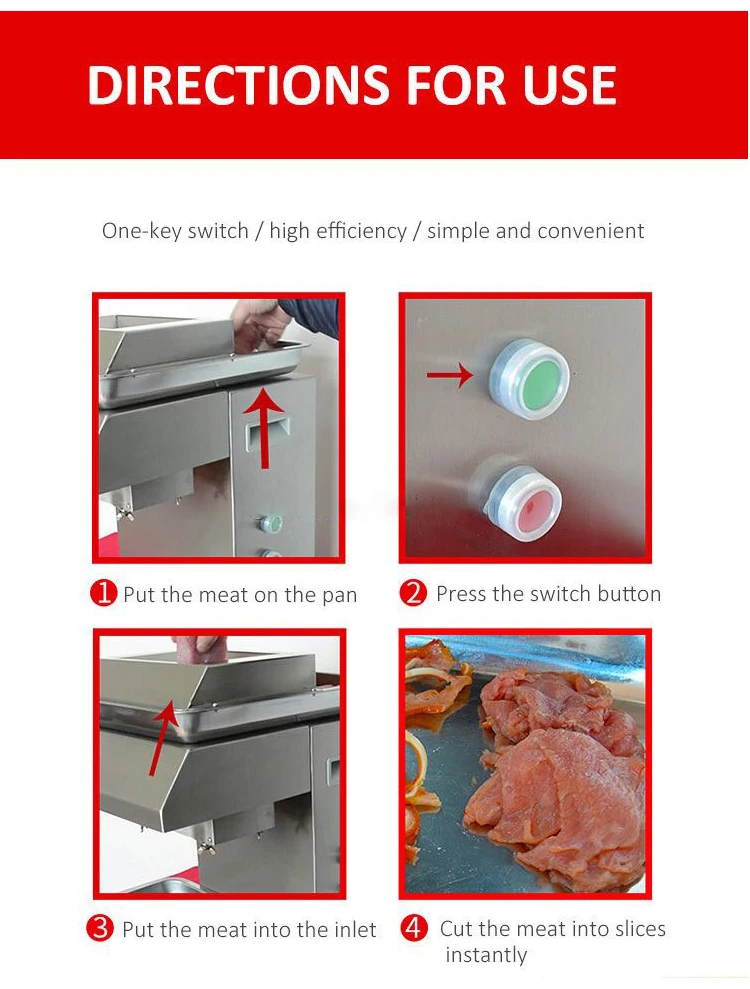 Fresh Meat Cube Dicer Cutting Machine - High Efficiency