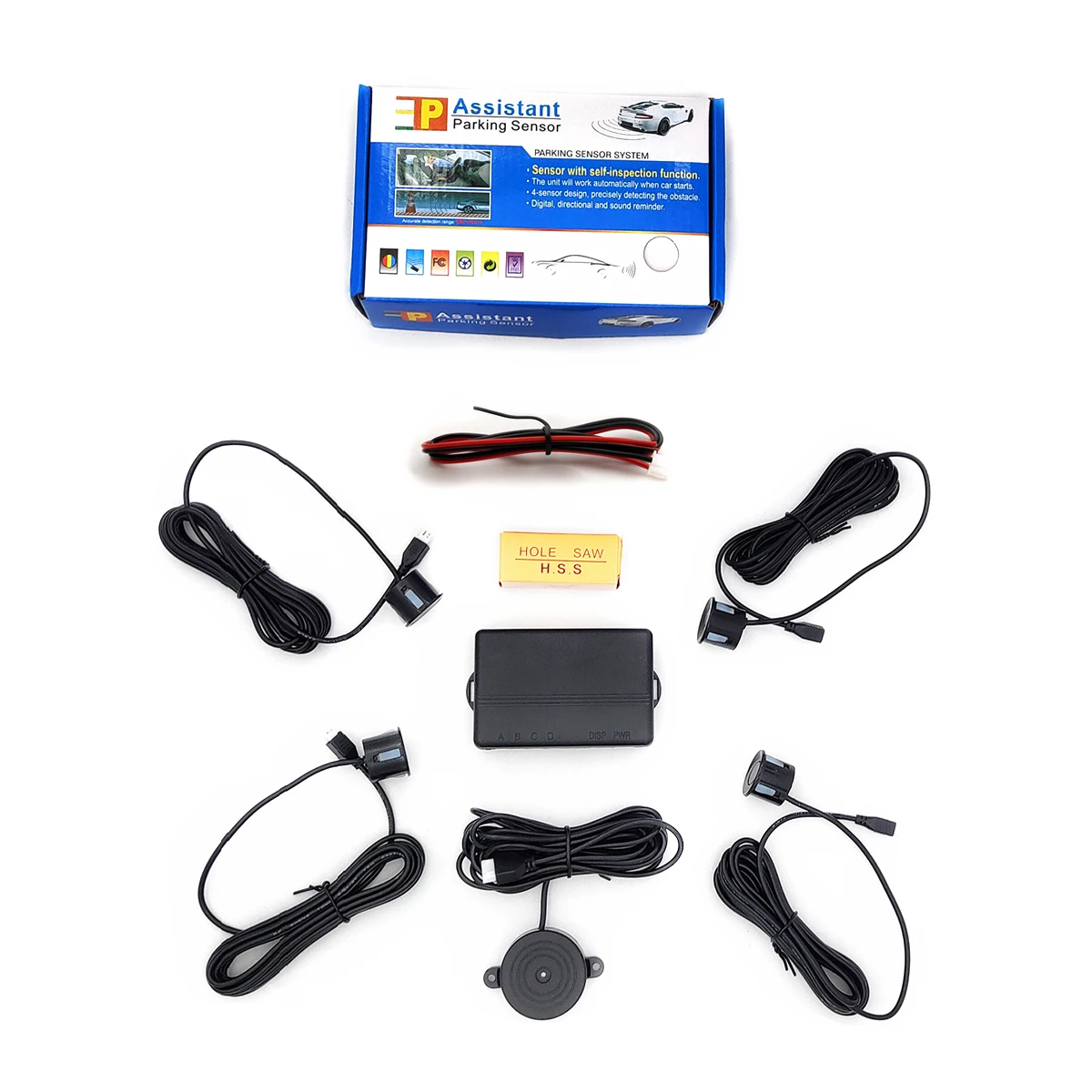 Universal Car Parking Sensor With Buzzer Car Reversing Parking Sensor ...