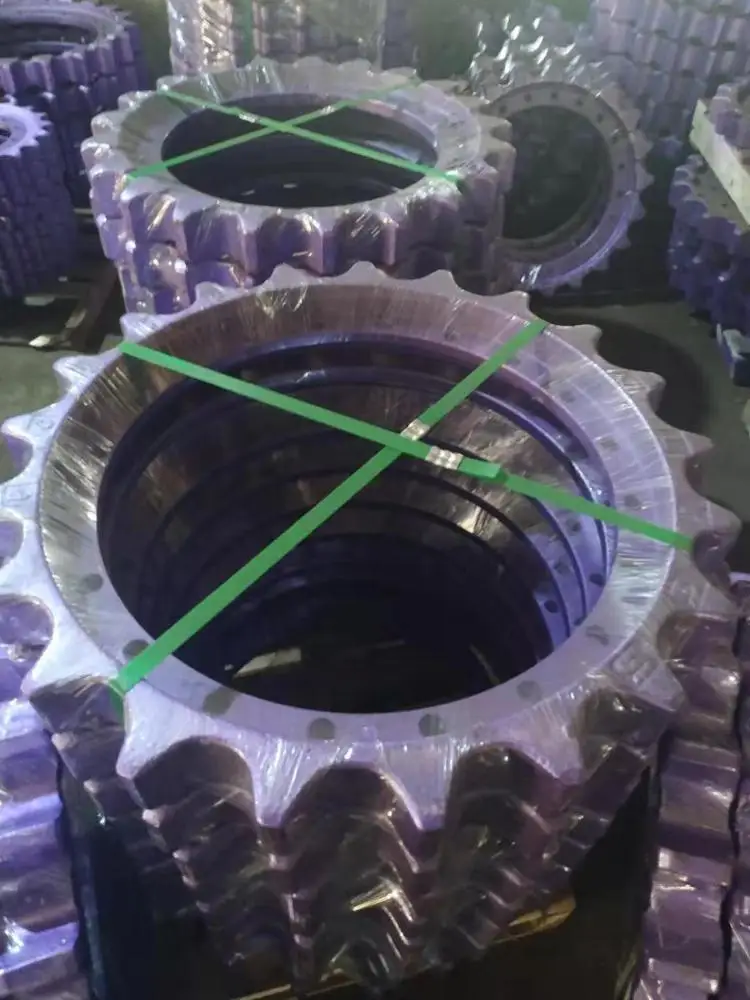 Jcb Mini Excavator Drive Sprocket 6y4898 Bulldozer Spare Parts Chain ...