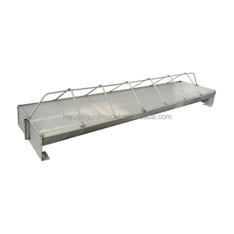 Stainless Steel 201 Long Feeding Pig Trough Pig Farm Feeder Trough ...