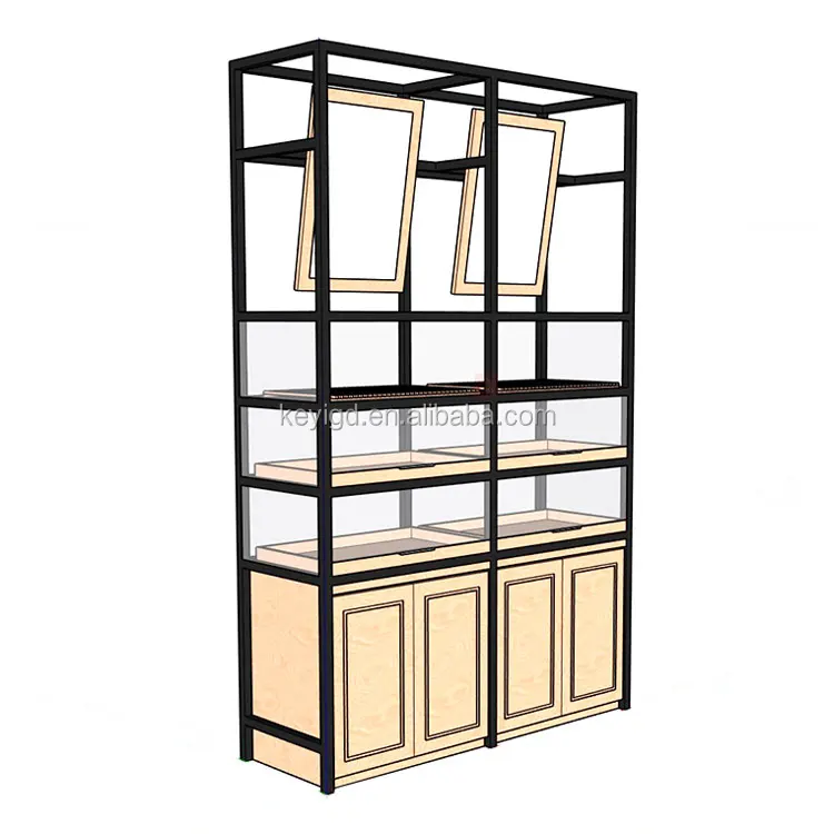 Custom Luxury Bakery Display Cabinet - Showroom & Retail Shop Furniture ...