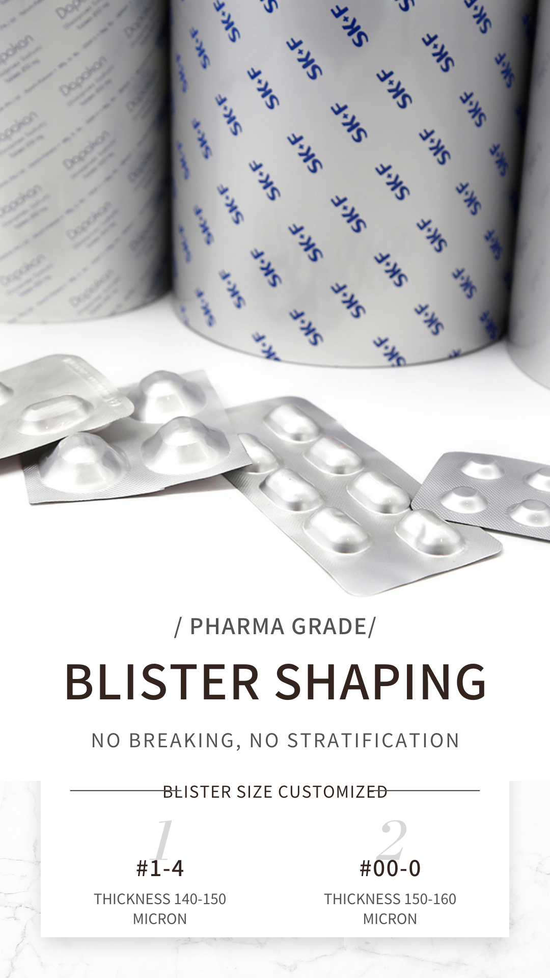 Jerel Al 8021 Soft Temper Laminated Alu Alu Foil for Tablets