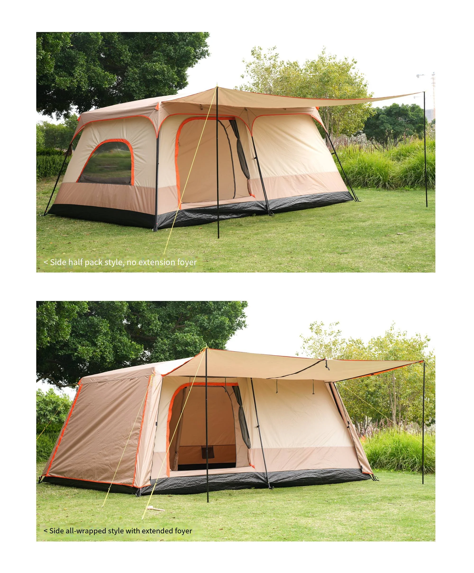 Gofun 096 PRO Park Waterproof Family Camping Tent for 4-6 Persons