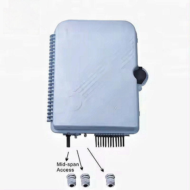 High Quality Horizontal Waterproof Ftth Cto Box 16 Core Fiber Distribution Box Optical Fiber ...