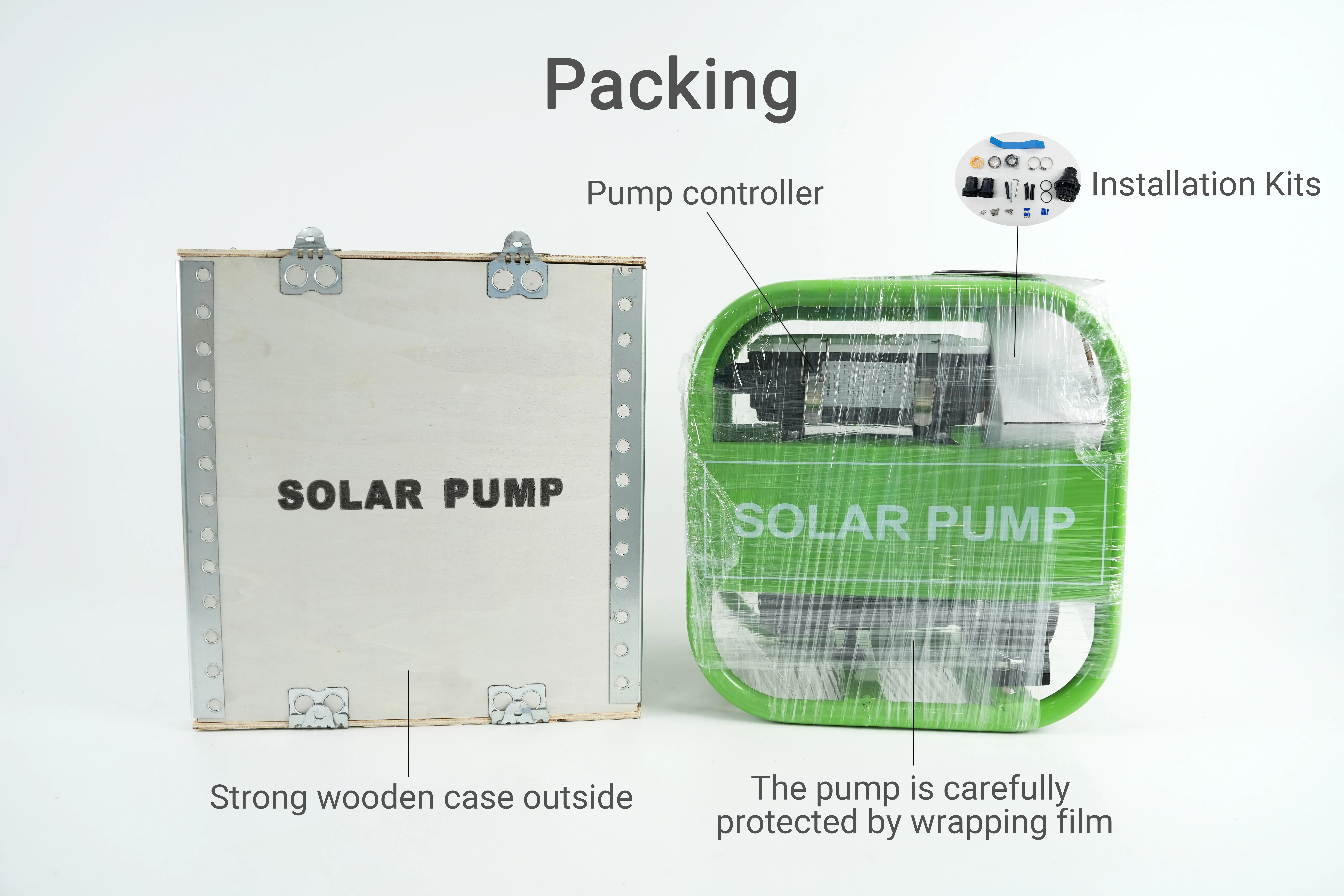 Difful 2HP Solar Water Pump - Efficient Irrigation Solution