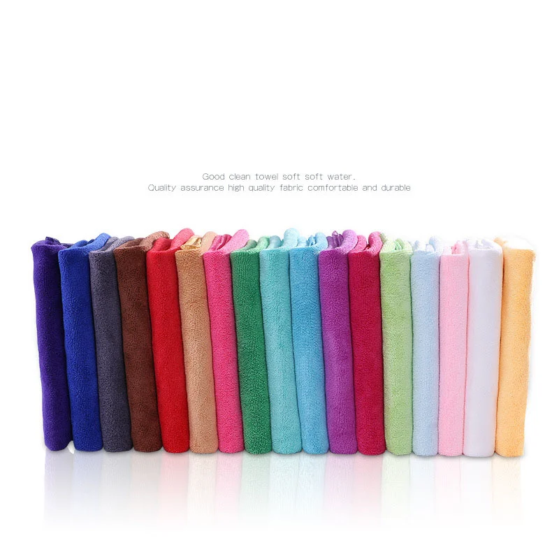 Made In China Microfiber Car Wash Towel Hand Towel Customized Label ...