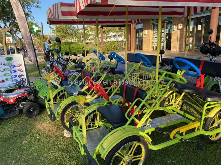 2 Person Surrey Bike to 6 Person Touring Bike - Greatrides