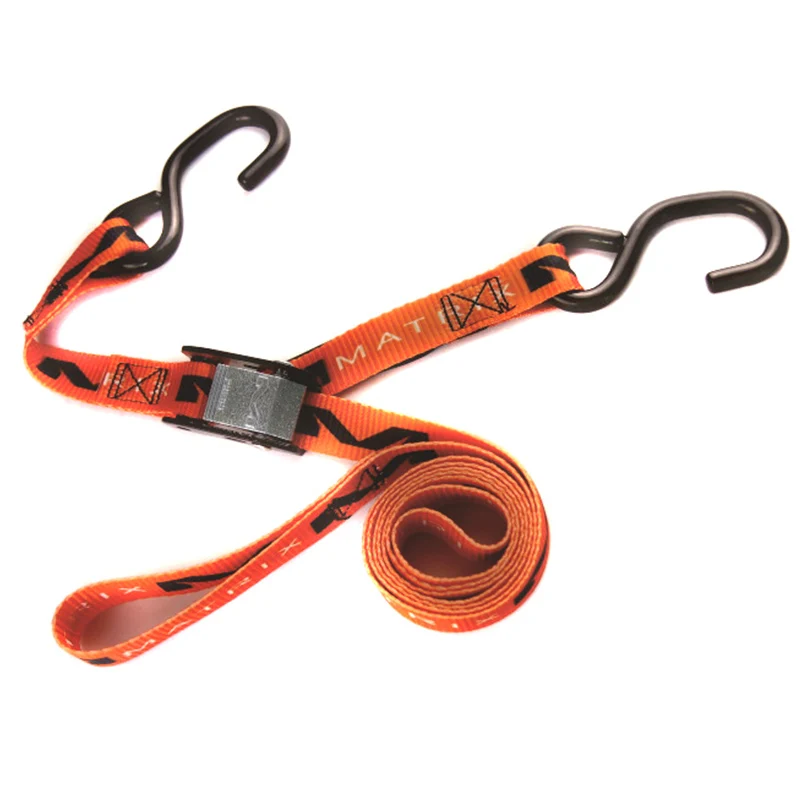 Customized Logo Lashing Strap Set Cam Buckle S-Hook Tie Downs Strap ...
