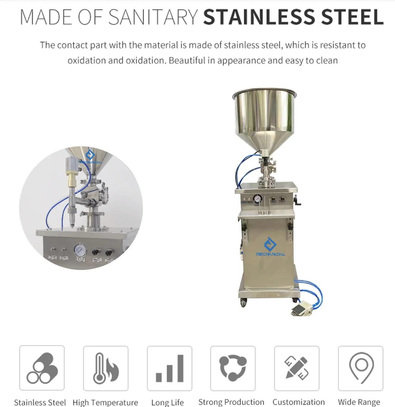 High Quality Semi-automatic Vertical Pneumatic Constant Temperature ...