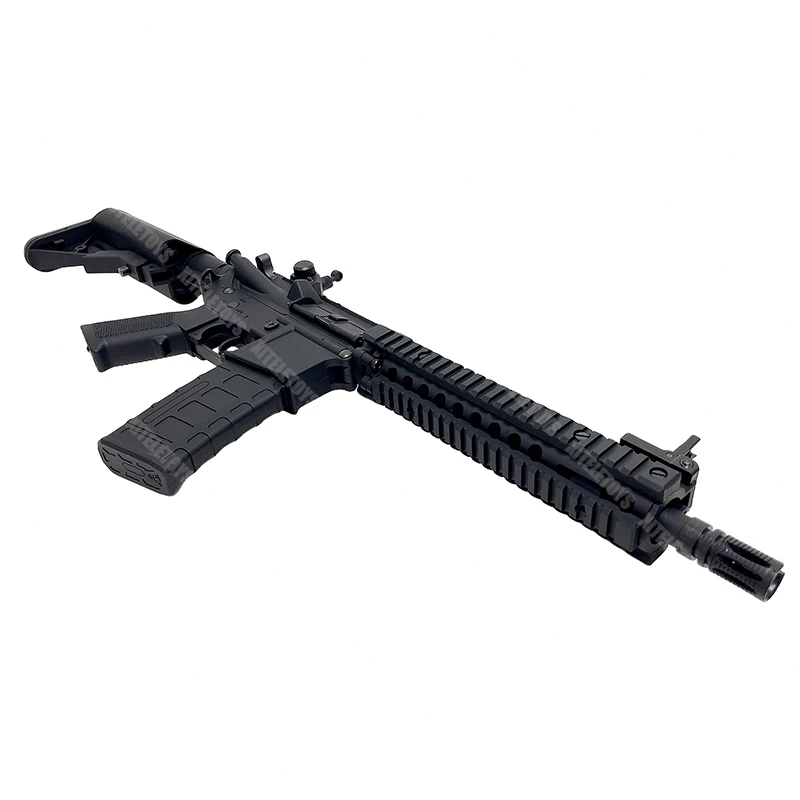 Nylon Mk18 Assault Rifle Metal Gear Electric Splatter Gel Ball Blaster ...