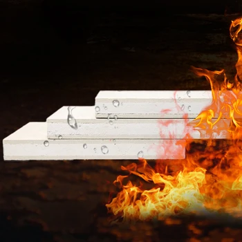 High Density Fiber Calcium Silicate Board Fireproofing Partition ...