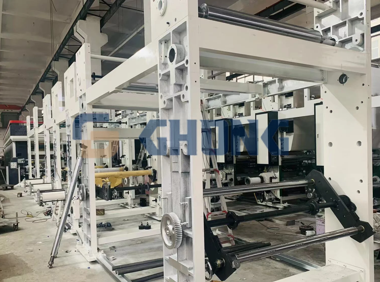 Automatic Intaglio 8 Color Rotogravure Printing Press Machine For Paper ...