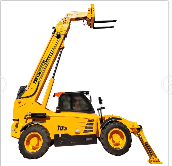 4wd Construction Telescopic Boom Forklift 4x4 Telescopic Boom Wheel ...