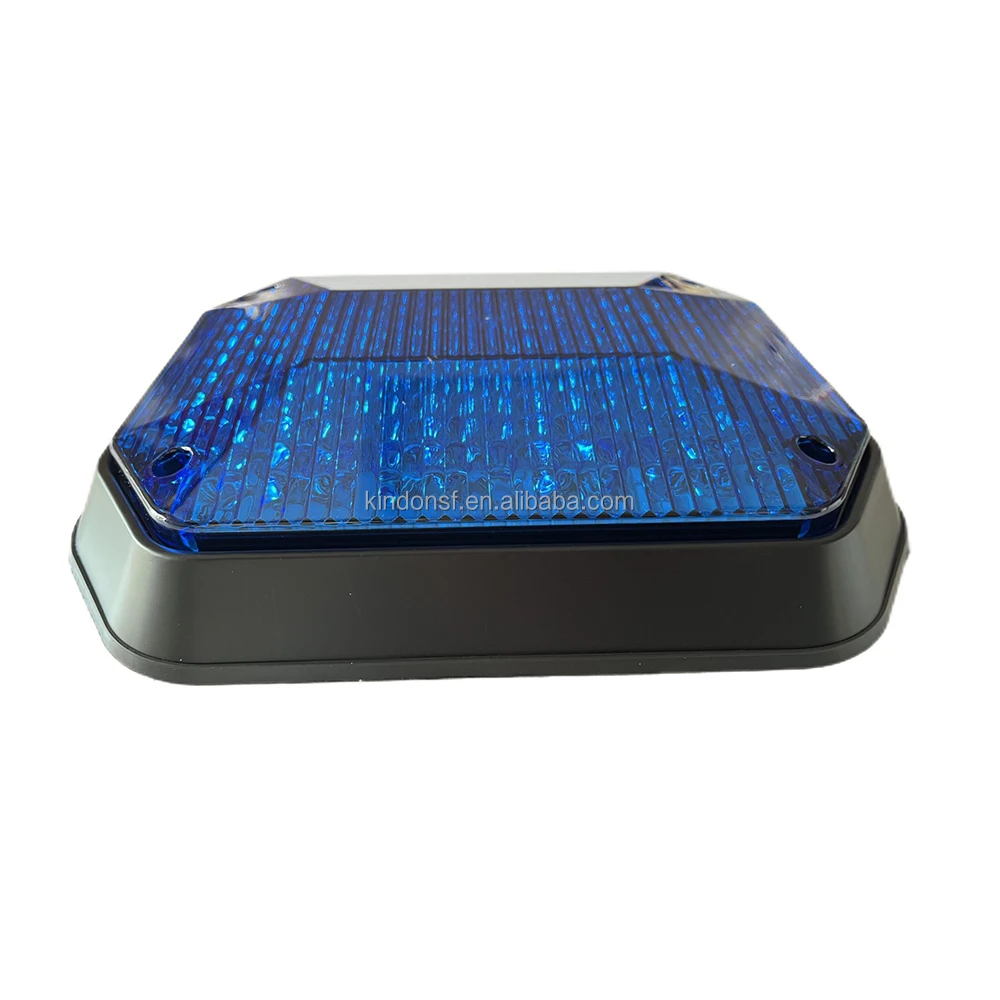 LED Ambulance Warning Light - 9x7 Inch, 15 Watt, Sync Function