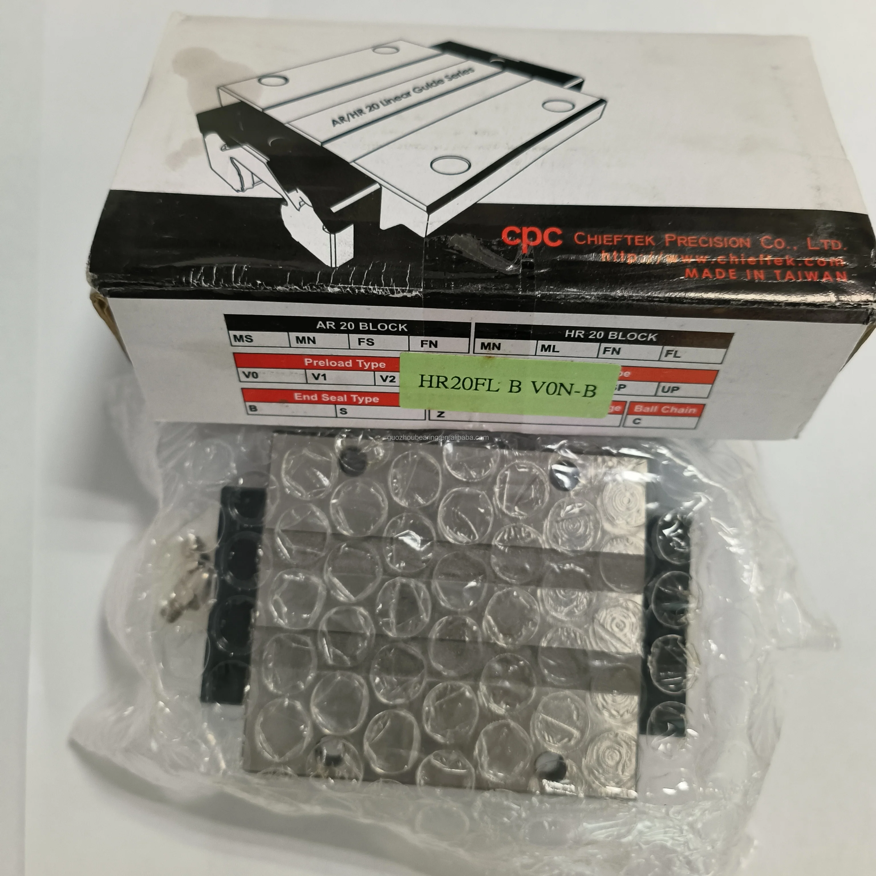 Original CPC Linear Guide Block HR20FL - Reliable Precision