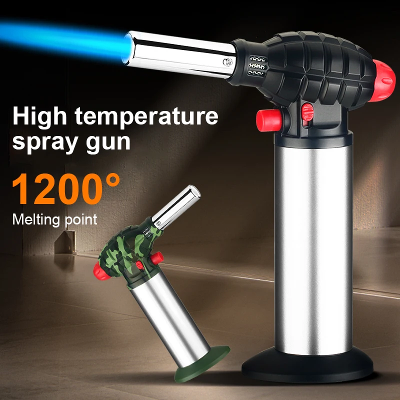 High Quality Welding Torch Flamethrower Lighter Cigar Kitchen Culinary ...