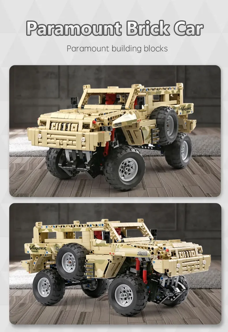 Mould King 13131 MOC Bricks - Build Your Dream Car Model