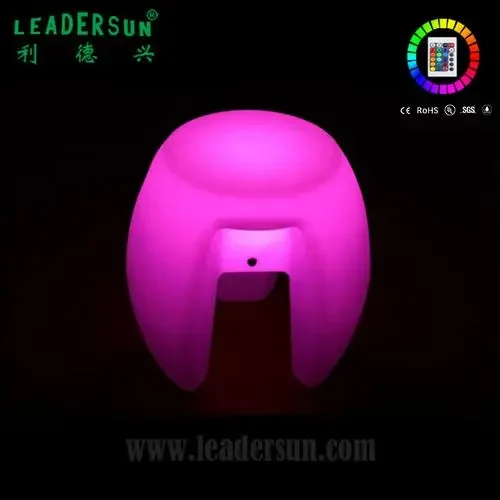 Modern Tripod Led Stools RGB Colorful Outdoor Nightclub Bar KTV LED ...