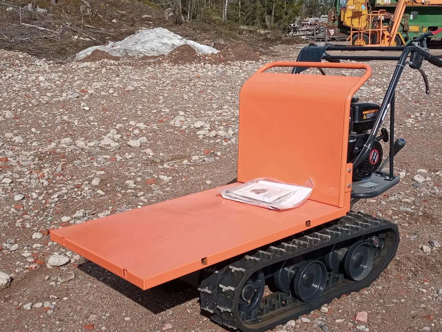 Heavy-duty Concrete Buggy Electric Mini Tipper Dumper 300kgs Small ...