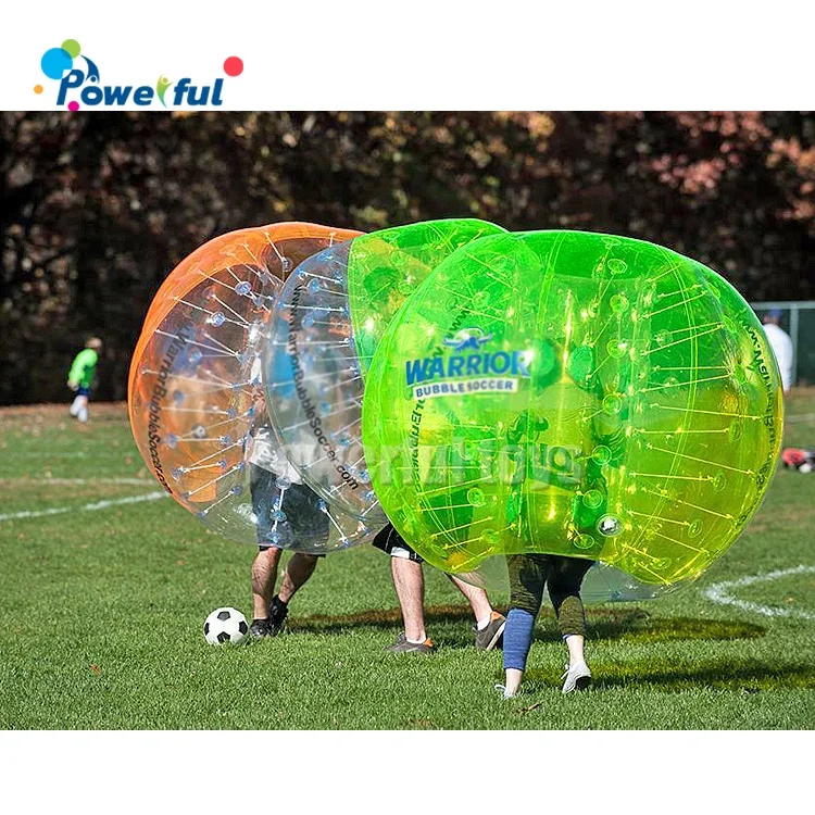 1.5m Dia Inflatable Bubble Soccer Football Bubble Zorb Ball Soccer For ...
