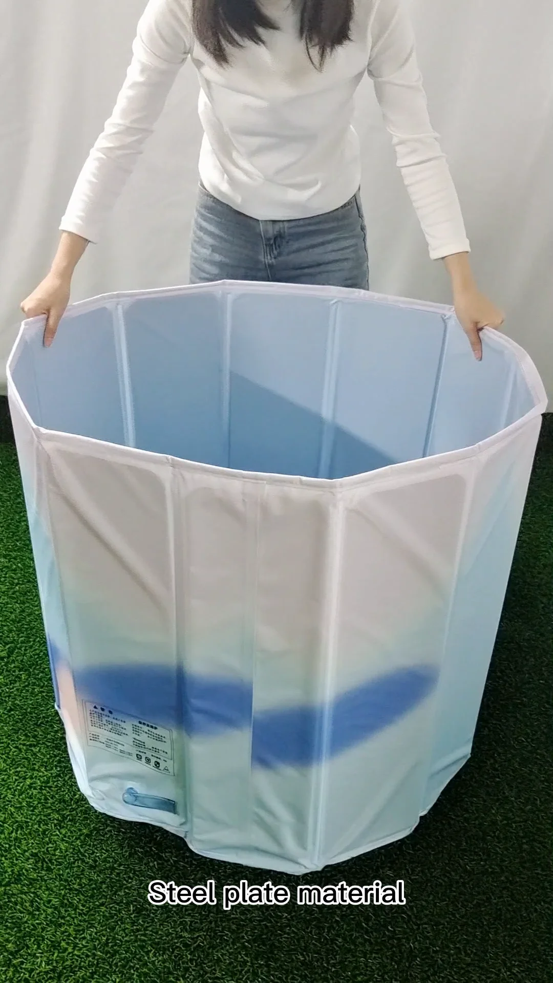 Hot Sale Cold Plunge With Chiller Inflatable Ice Bath Tub Therapy Pod ...